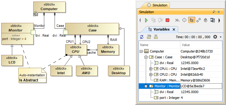 Class - Cameo Simulation Toolkit 2021x - No Magic Documentation